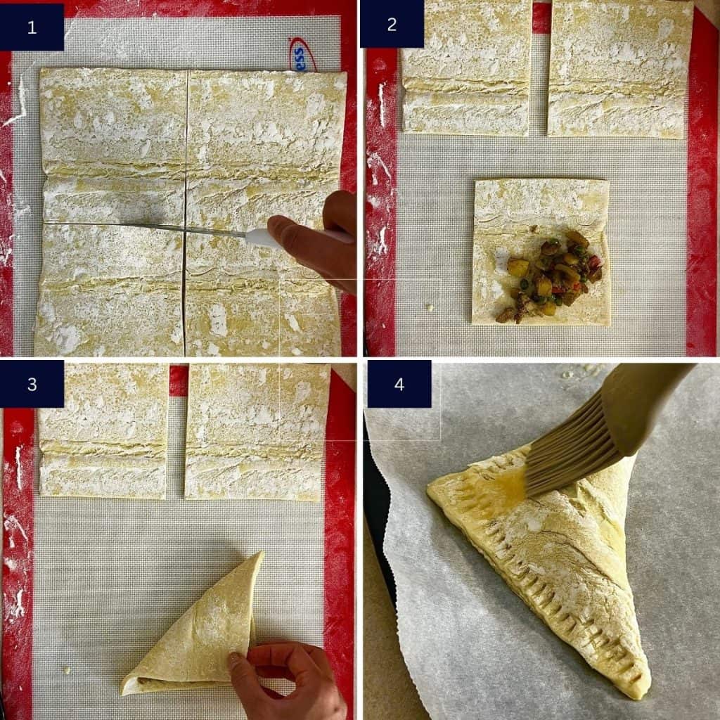 Curry Puff with Leftover Turkey - Sticky Rice Thai Kitchen