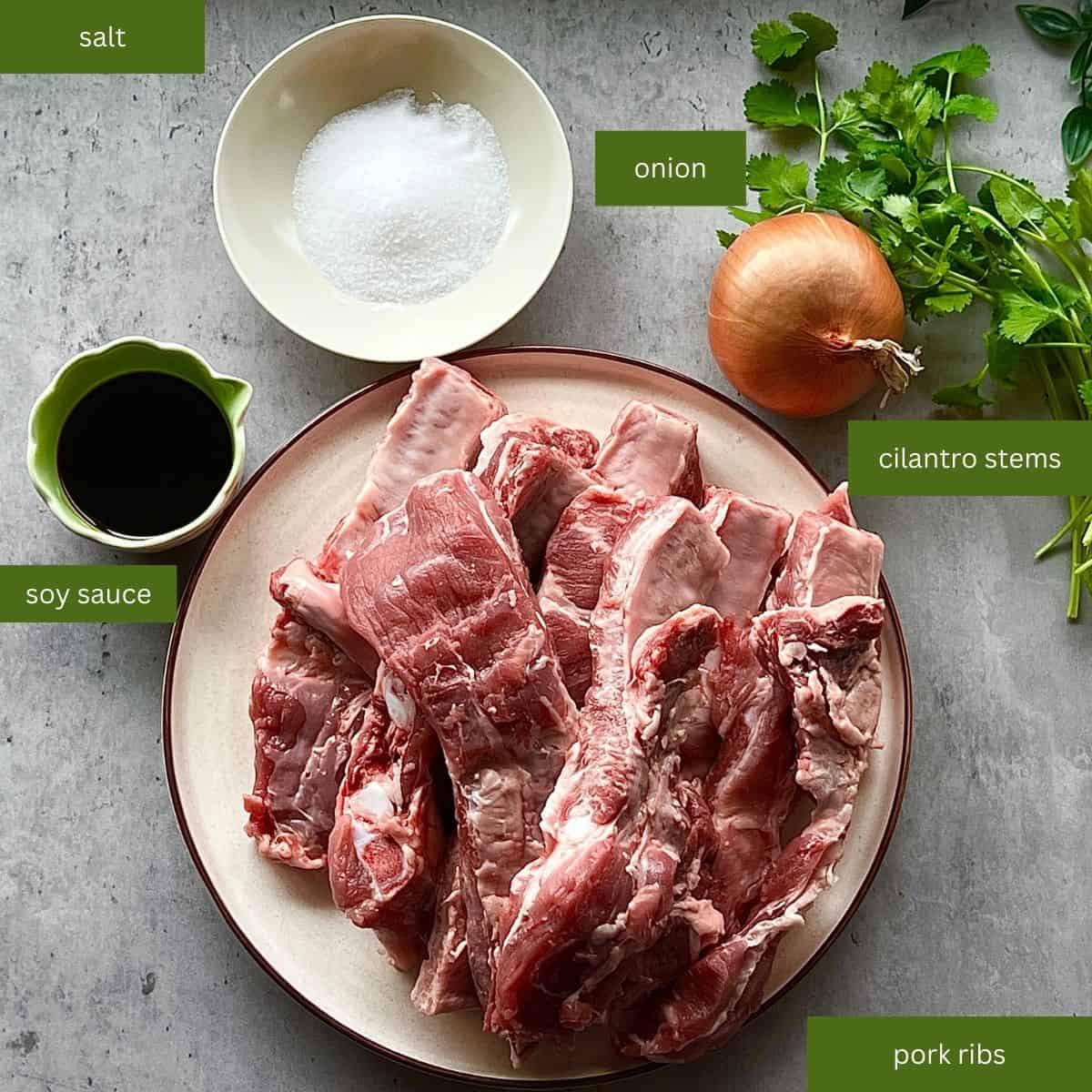 Leng Saeb (Pork Bones Soup - Instant Pot) - Sticky Rice Thai Kitchen