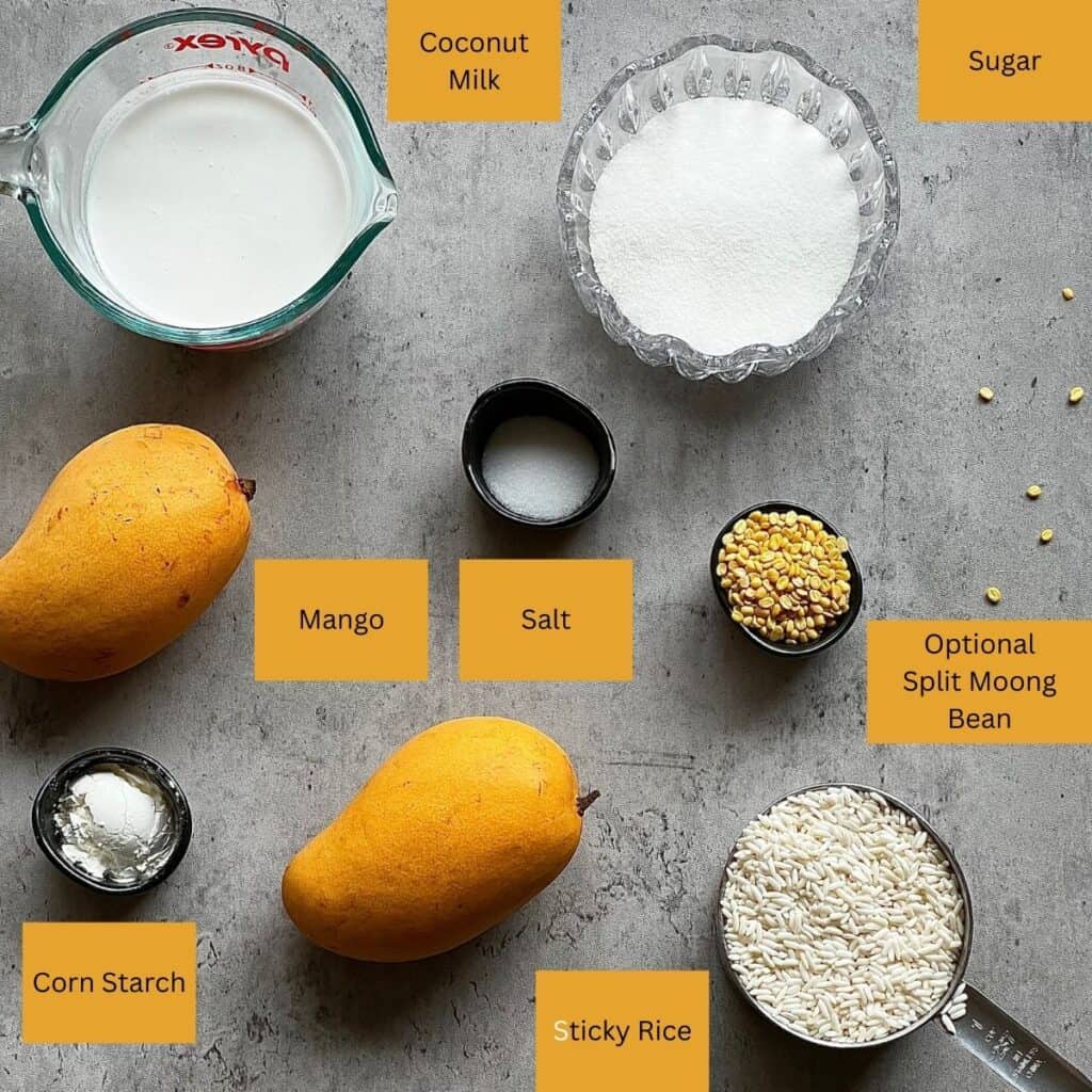 Thai Mango Sticky Rice Recipe - Sticky Rice Thai Kitchen