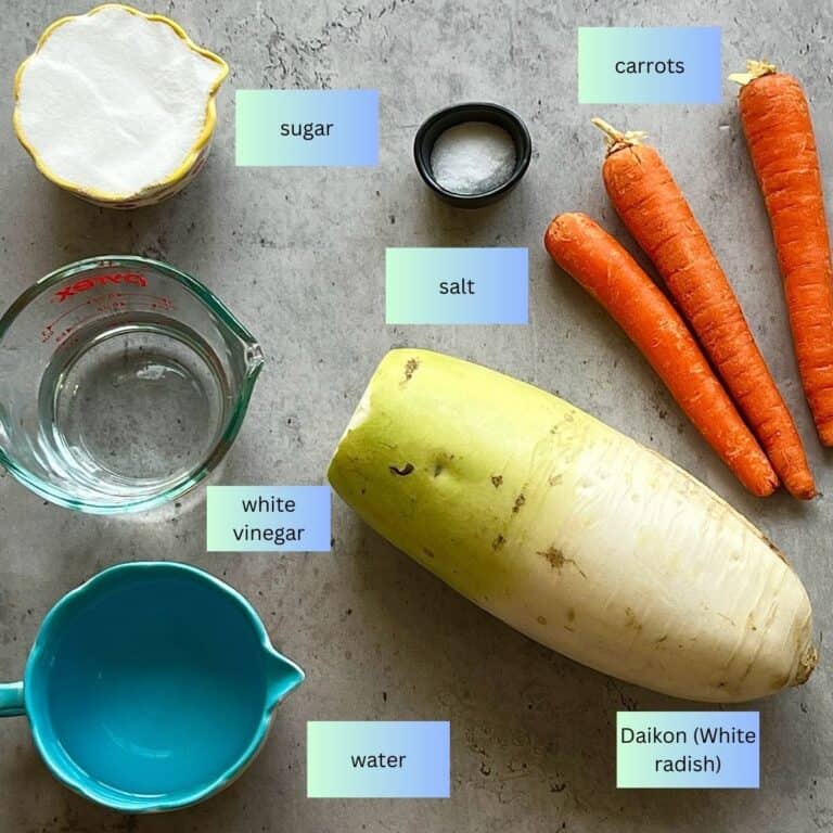 Pickled Carrots and Daikon (Radish) - Sticky Rice Thai Kitchen