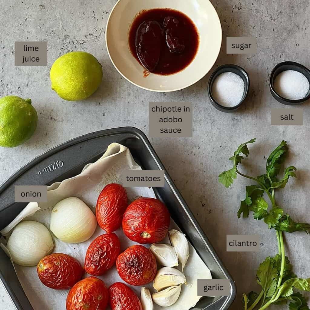 Homemade Chipotle Salsa - Sticky Rice Thai Kitchen