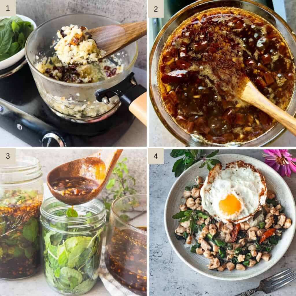 Thai Basil Sauce for Stir Fry - Sticky Rice Thai Kitchen