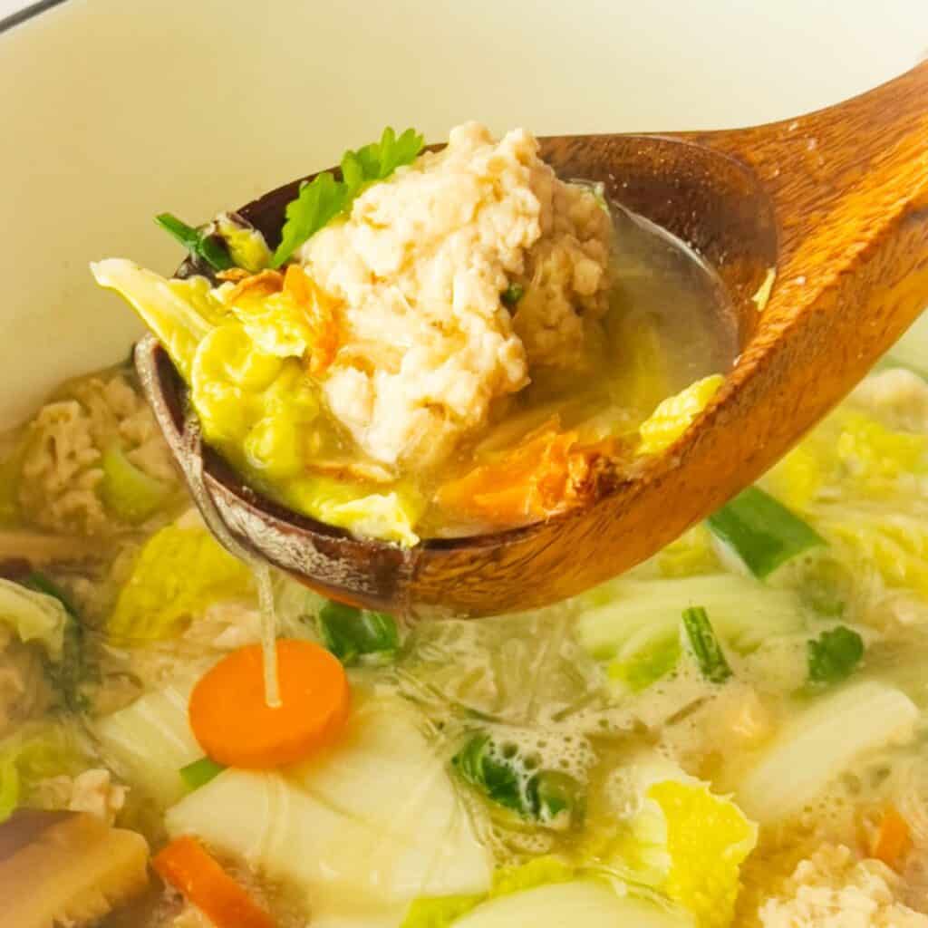 Thai Glass Noodle Soup (Gaeng Jued Woon Sen) - Sticky Rice Thai Kitchen