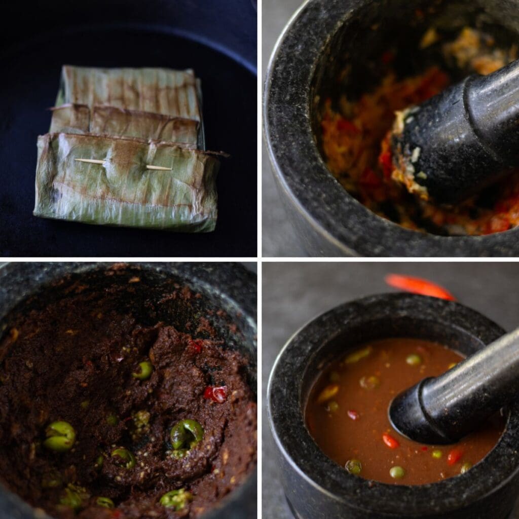 Nam Prik Kapi (Thai Shrimp Paste Dip) - Sticky Rice Thai Kitchen