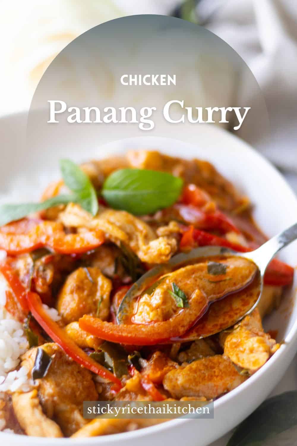 Chicken Panang Curry - Sticky Rice Thai Kitchen