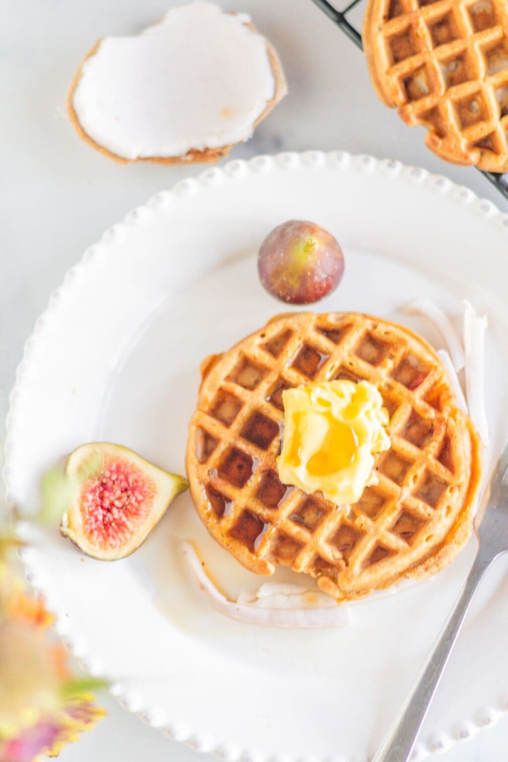Thai Coconut Waffles (ขนมรังผึ้ง) - Sticky Rice Thai Kitchen