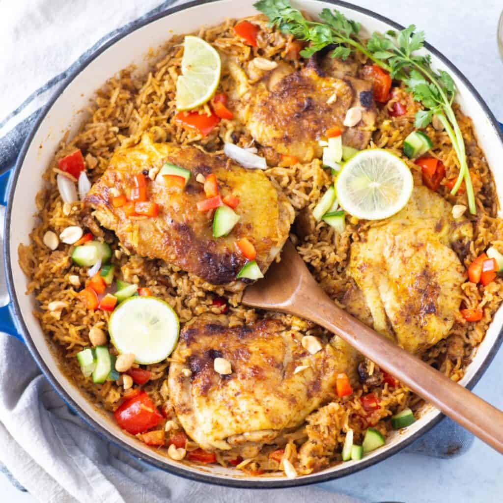 Chicken Satay Bowl - Sticky Rice Thai Kitchen