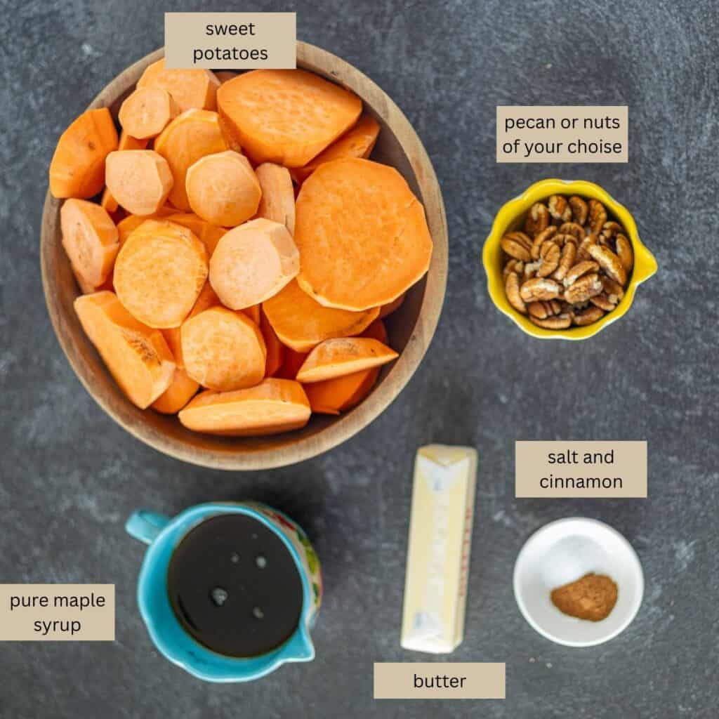 Candied Yams Recipe - Sticky Rice Thai Kitchen